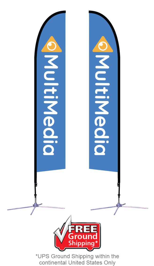 Falcon Flag 7 Ft. Falcon Flag – X Base (Stand Only), Indoor Flag
