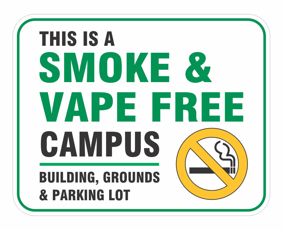Smoke Free Campus Decals – Media Gooru