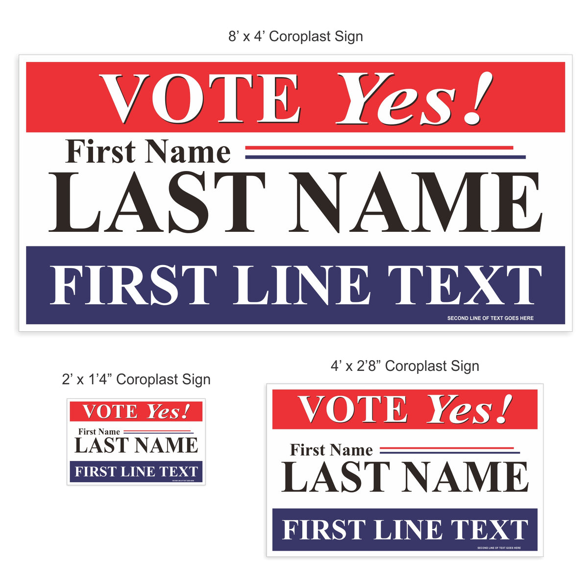 Political Sign Package Designs - Ready to Go – Media Gooru