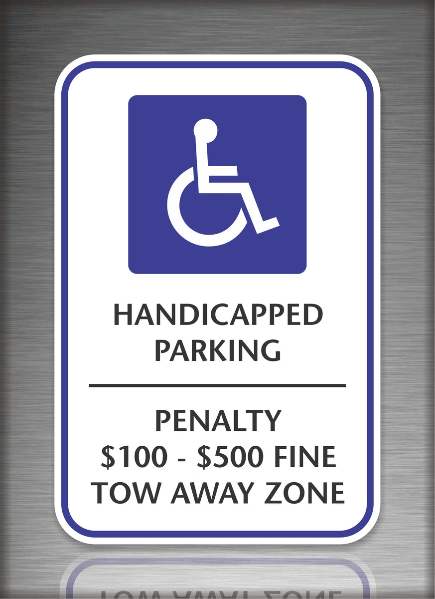 White Handicap Sign – Media Gooru