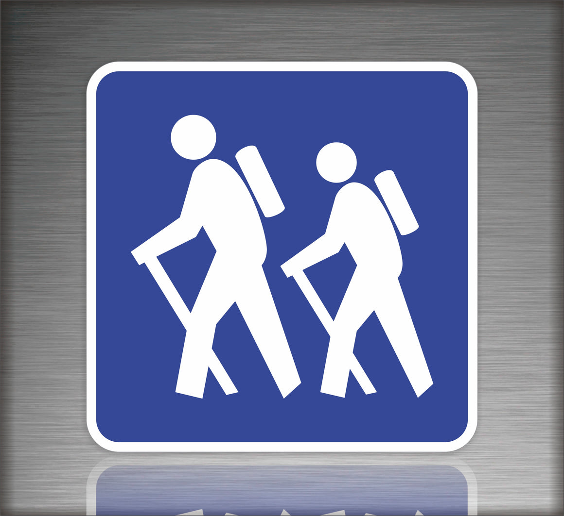 Hiking Symbol Sign – Media Gooru